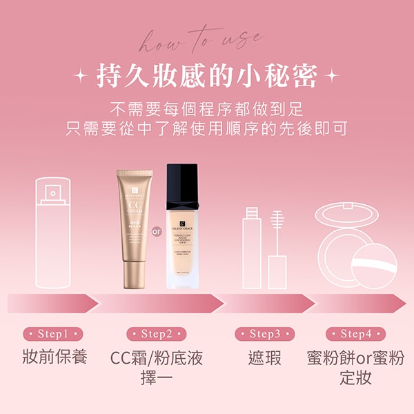 【EILEEN GRACE 妍霓絲】晶靈光感CC霜30MLX2贈美妝蛋+收納架(隨機) - 鮮拾