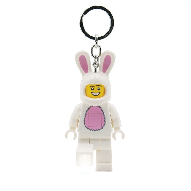 【LEGO 樂高】磚星球〡 可愛兔子 LED 鑰匙圈 - 鮮拾