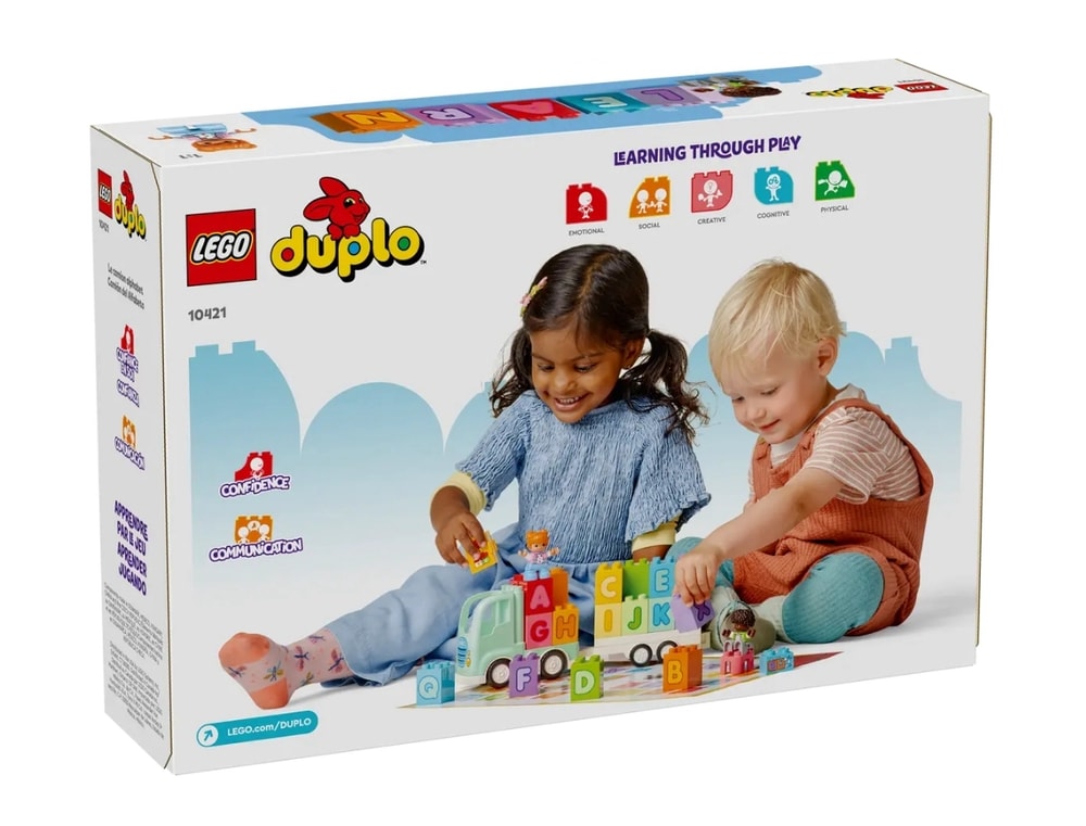 【LEGO 樂高】磚星球〡 10421 得寶系列 字母卡車 Alphabet Truck - 鮮拾