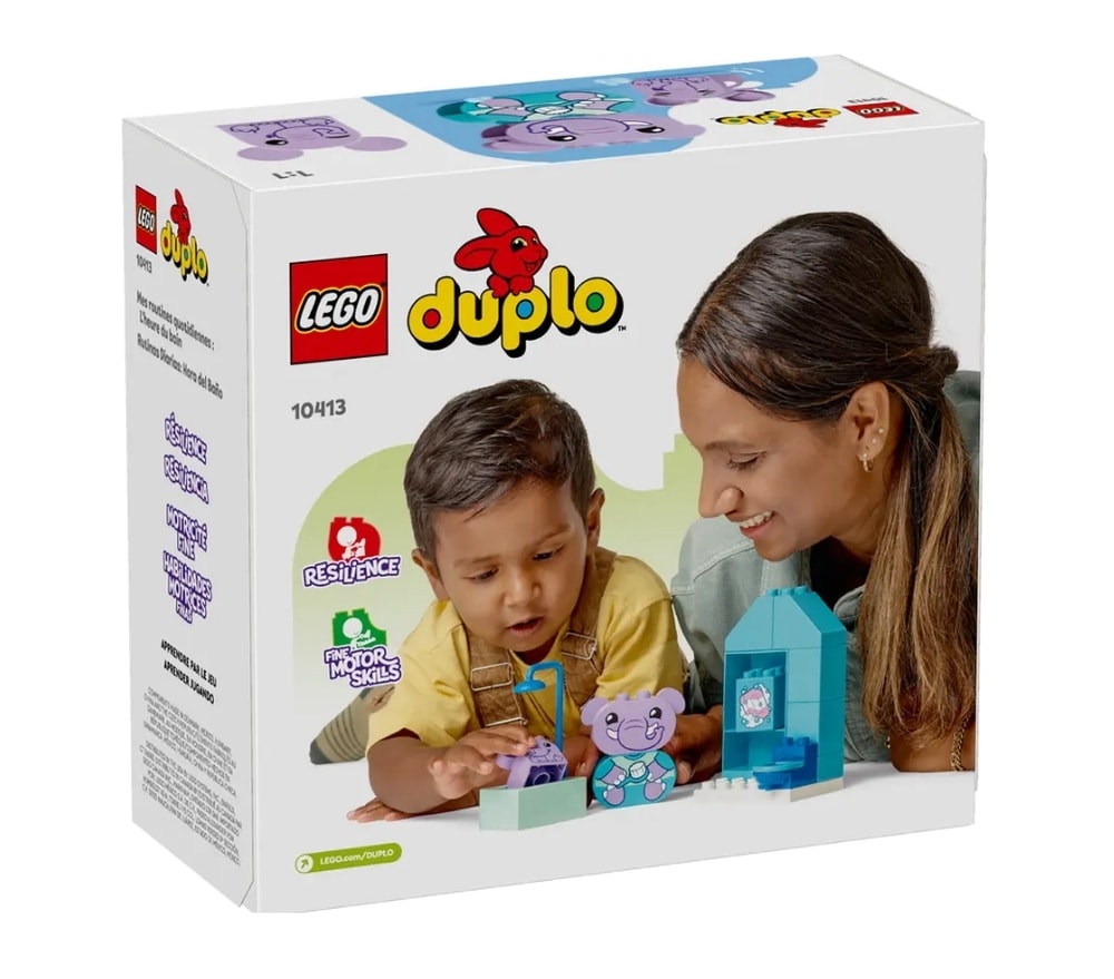 【LEGO 樂高】磚星球〡 10413 得寶系列 每日活動： 洗澡時間 Daily Routines: Bath Time - 鮮拾