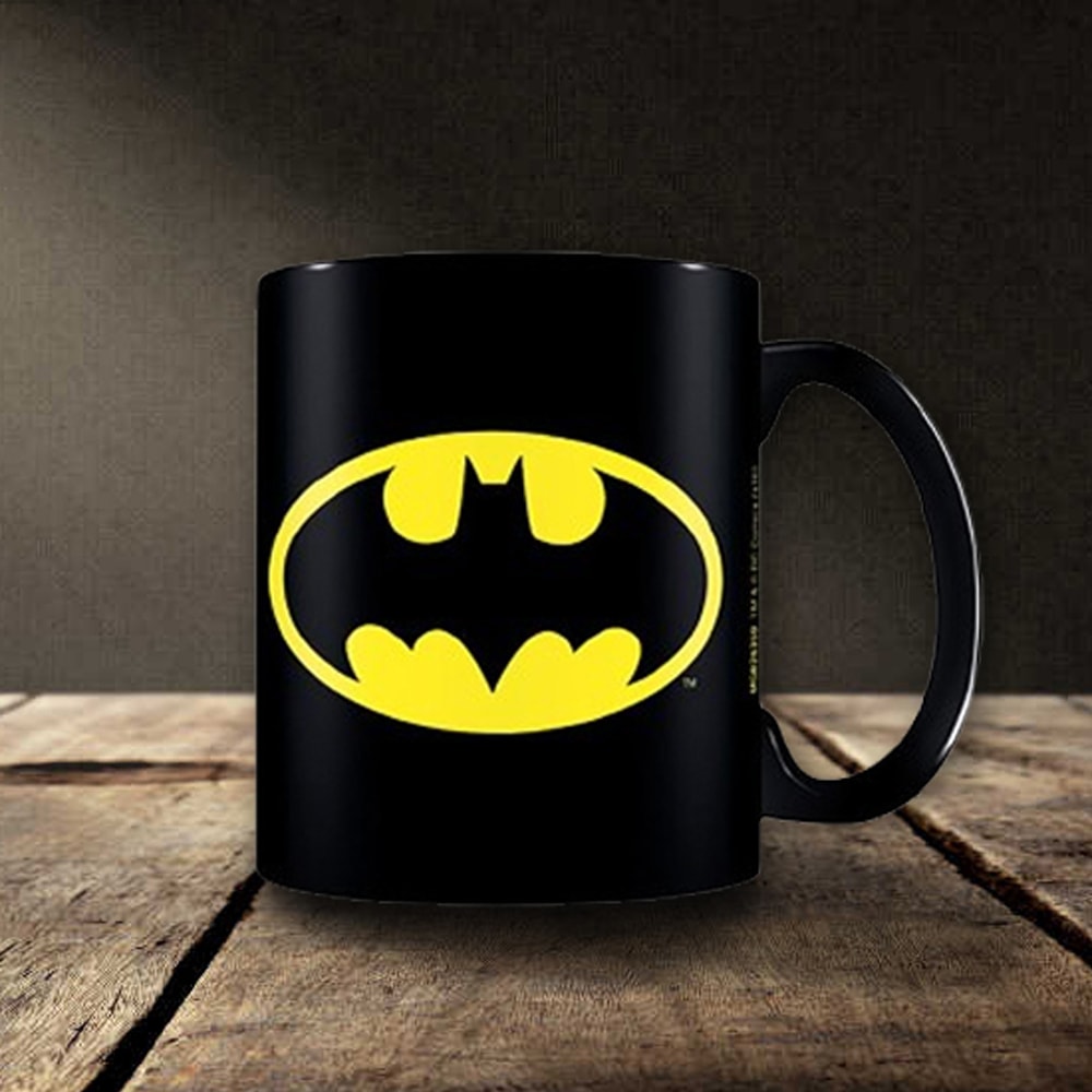 【Paladone UK】華納DC 蝙蝠俠 Batman LOGO 經底款進口馬克杯(315ml) - 鮮拾