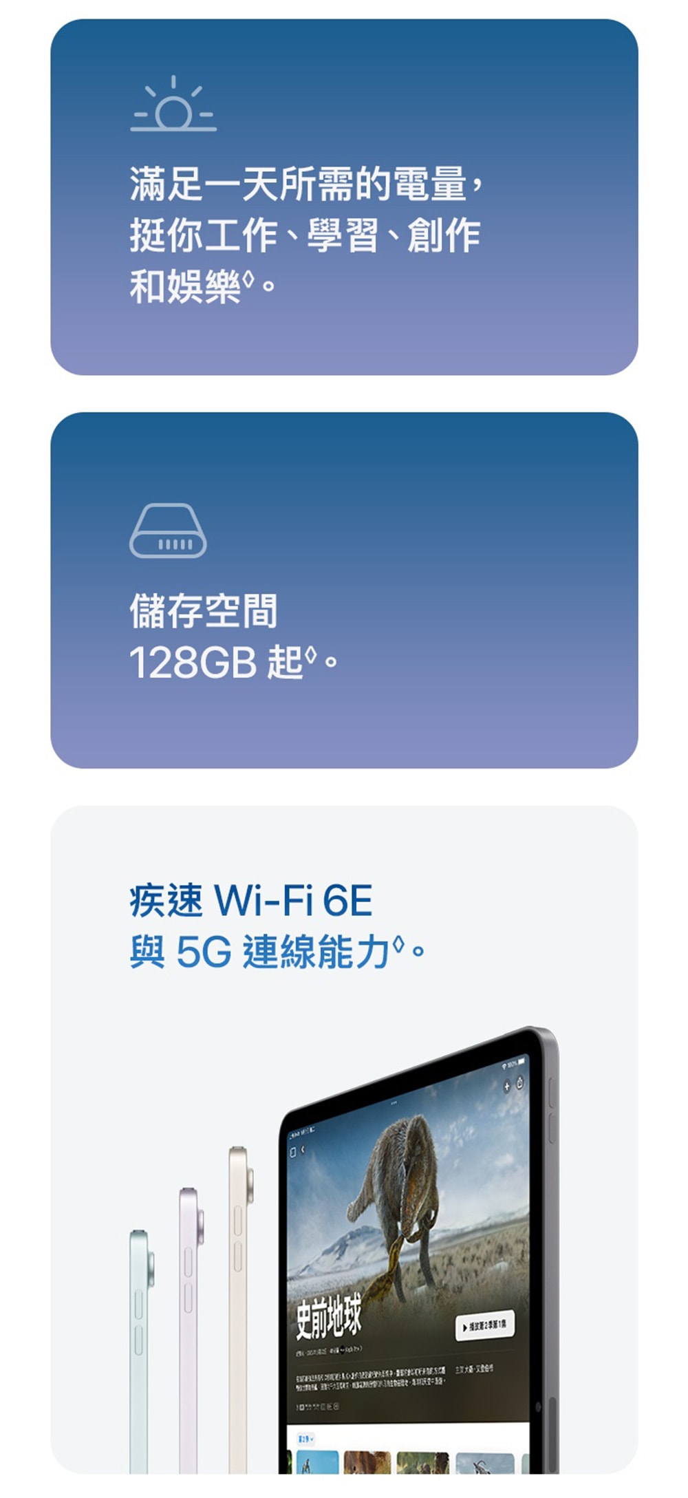 【Apple】iPad Air 2024 11吋 M2 256G WiFi 版 iPad Air 6 (A2902) - 鮮拾