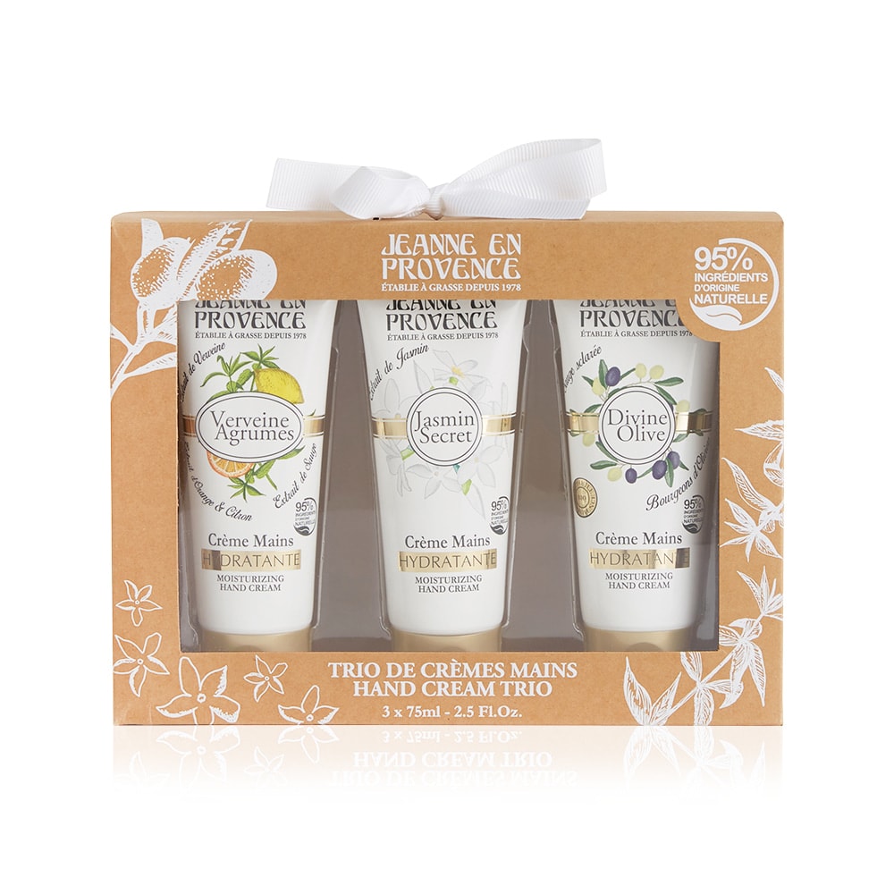 【JEANNE EN PROVENCE】普羅旺斯花園護手霜三入組 (原廠公司貨) - 鮮拾