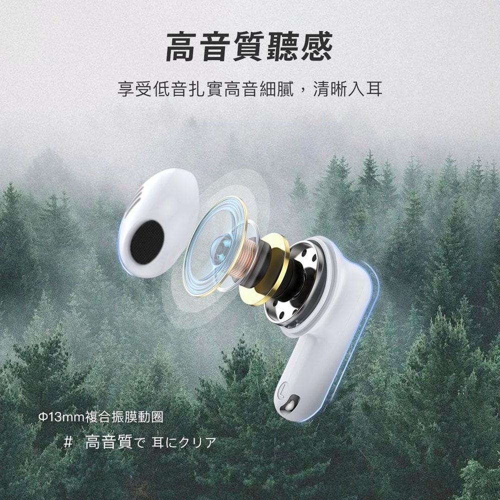 【NISDA】TG11 真無線ENC智能降噪藍芽耳機 藍牙 耳機 - 鮮拾