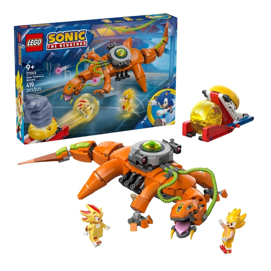 【LEGO 樂高】磚星球〡 77003 音速小子系列 超級夏特大戰 Biolizard Super Shadow vs. Biolizard - 鮮拾