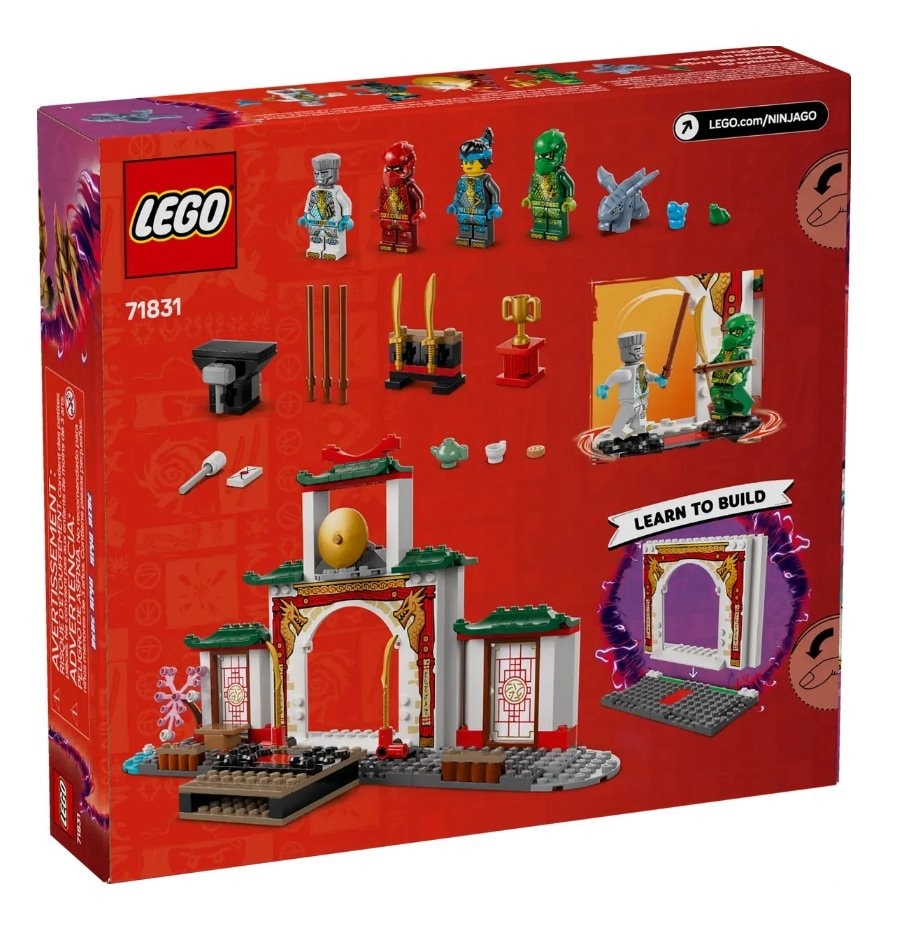 【LEGO 樂高】磚星球〡 71831 旋風忍者 旋風忍術寺 Ninja Spinjitzu Temple - 鮮拾
