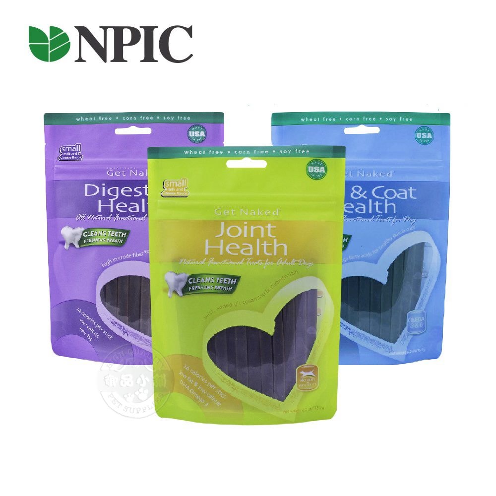 【NPIC】6包組 健納緹 頂級有機保健潔牙棒 176g 關節保健 腸胃保健 皮毛保健 狗零食 潔牙骨 - 鮮拾