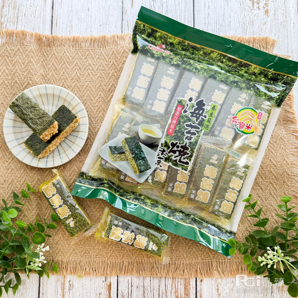 【巧益】嚴選海苔燒米菓(168g) - 鮮拾